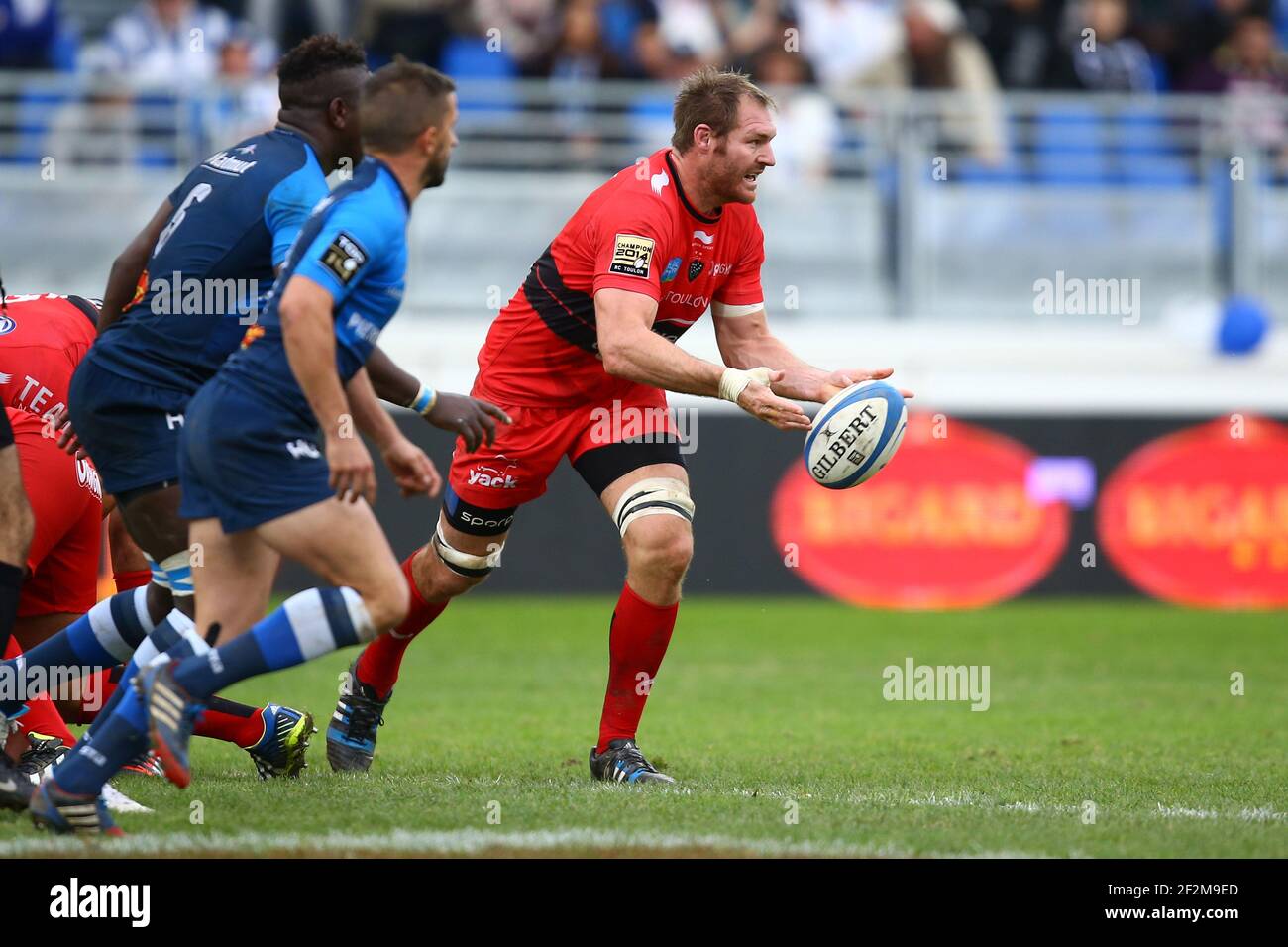 Ali Williams of RC Toulon during the French Top 14 rugby union match ...