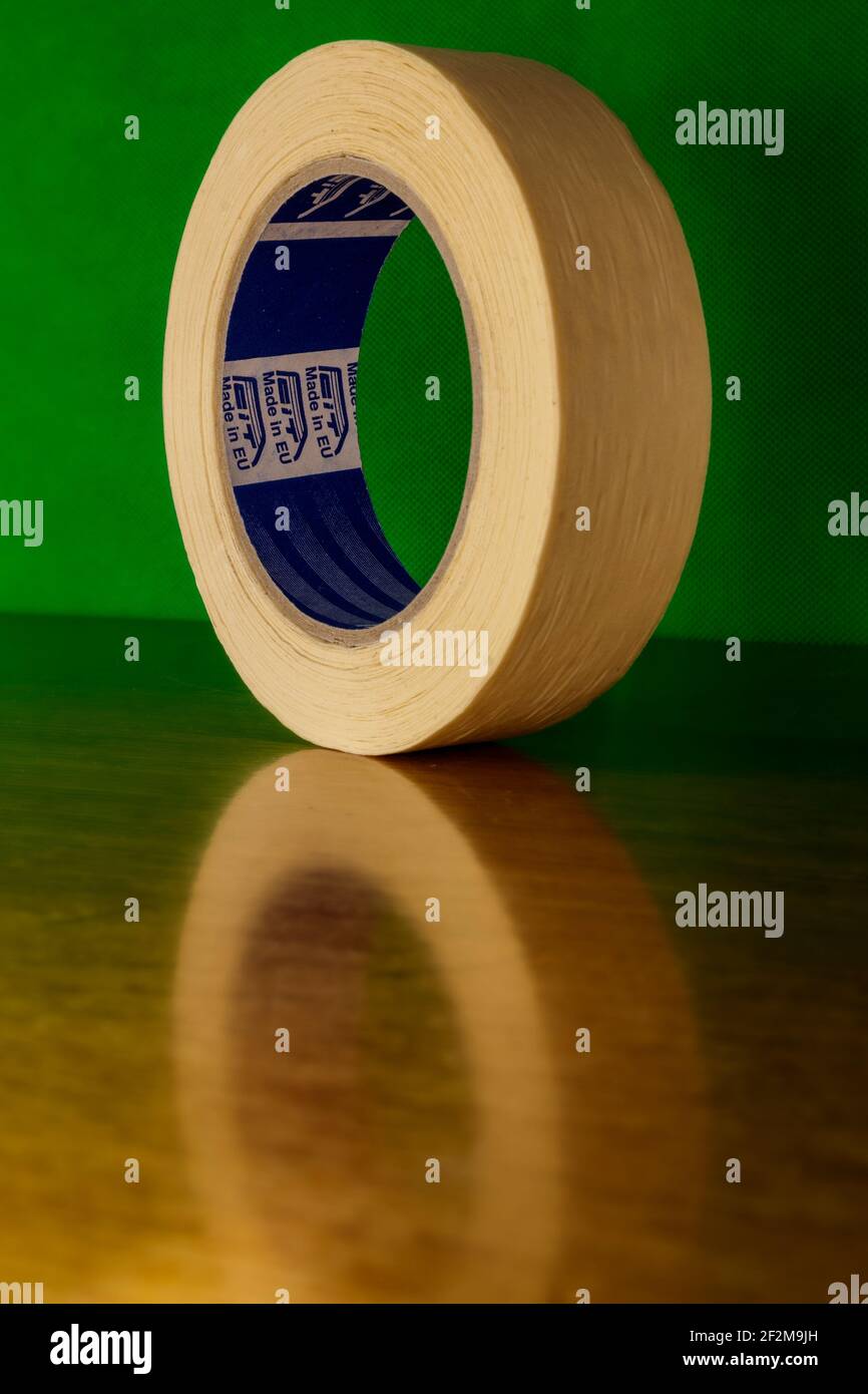 A Roll Of Paper Tape Stock Photo Alamy a-roll-of-paper-tape-stock-photo-alamy
