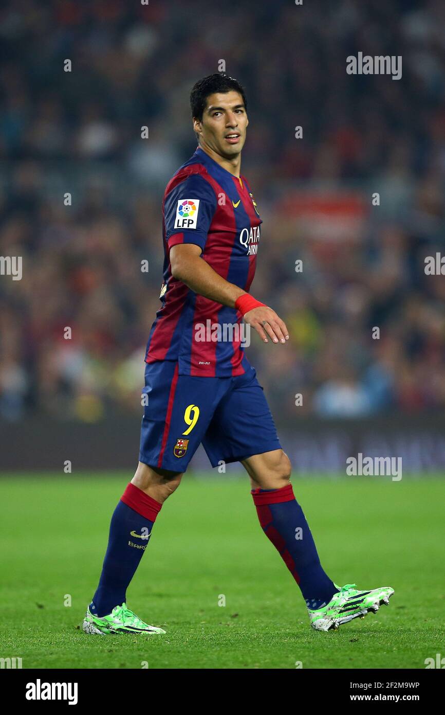 Luis Suarez of FC Barcelona during the Spanish Championship Liga ...