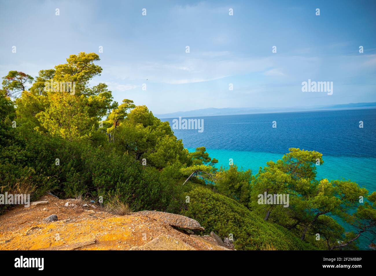 Landscape at the sea Stock Photo - Alamy