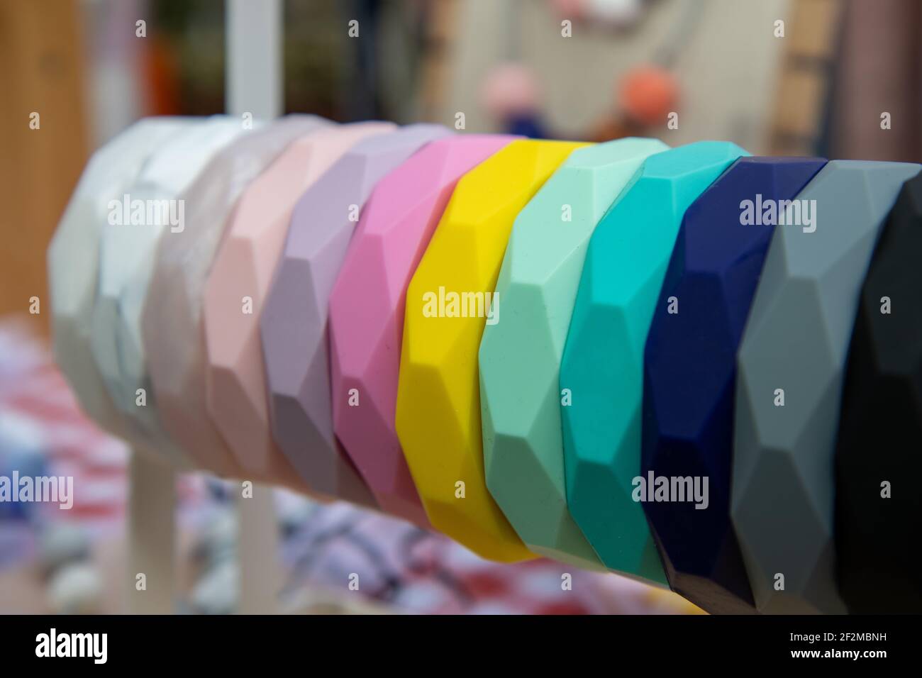 A colourful selection of hand bangles Stock Photo - Alamy