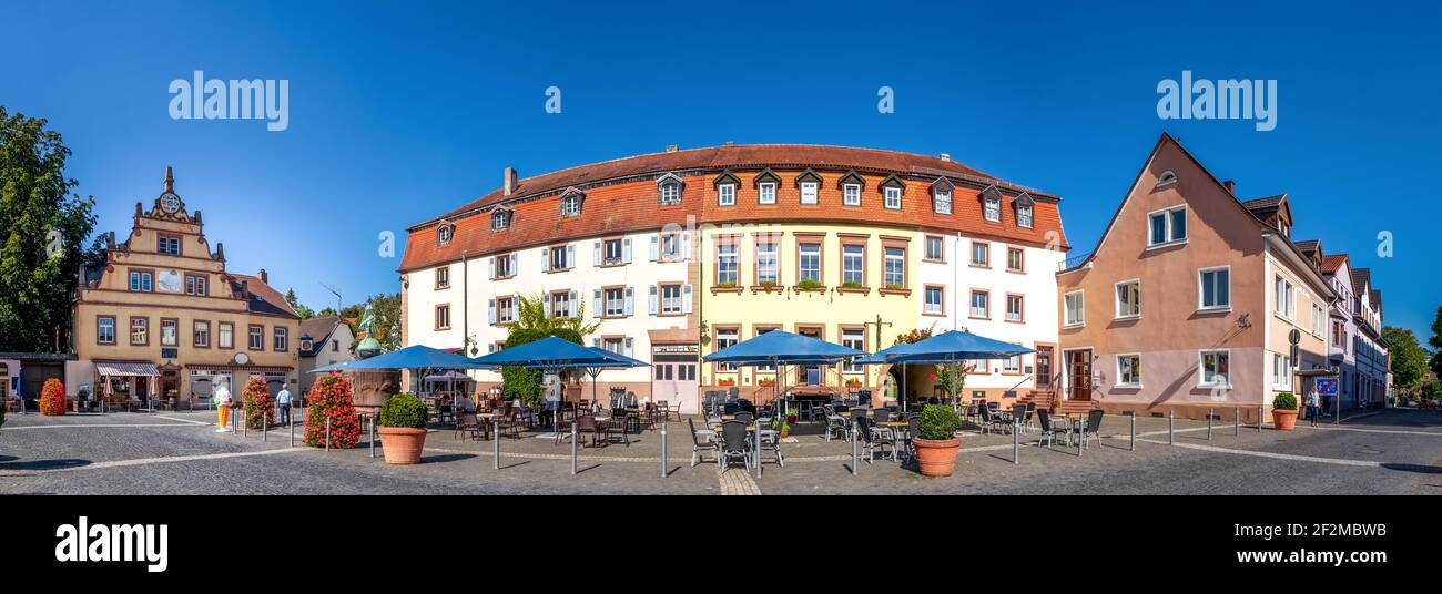 Historical city, Ottweiler, Germany Stock Photo - Alamy