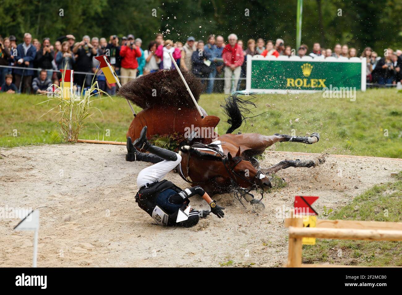 Fall series for Lucy JACKSON riding on Willy Do during the Cross ...