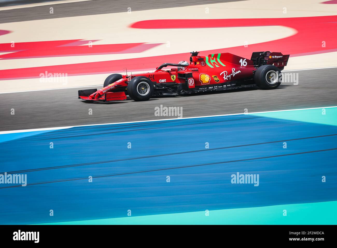 Bahrain International Circuit, in Sakhir, Bahrain. 12th Mar, 2021. 16 LECLERC Charles (mco ...