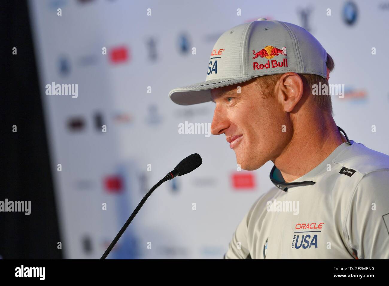 Jimmy Spithill of Oracle Team USA during the 35th America's Cup 2017 ...