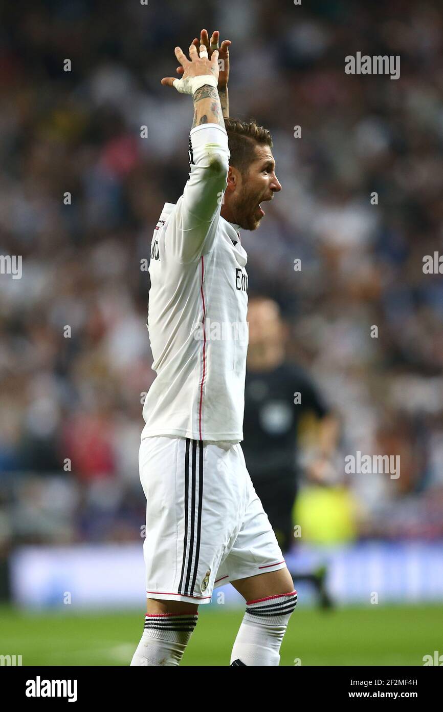 Estadio santiago bernabeu sergio ramos hi-res stock photography and ...