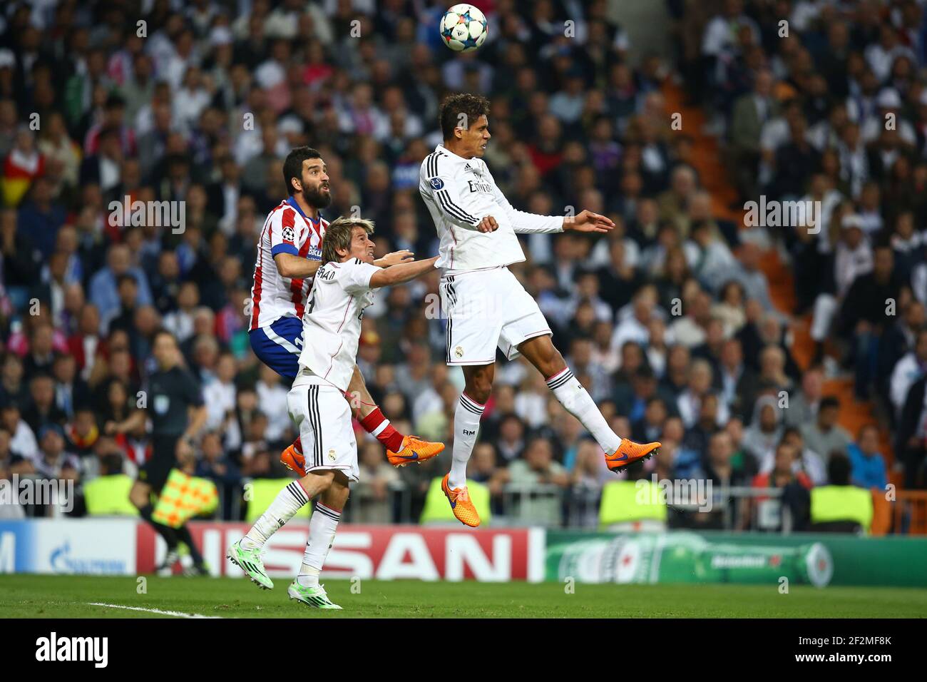 Raphael Varane of Real Madrid during the UEFA Champions League Quarter ...
