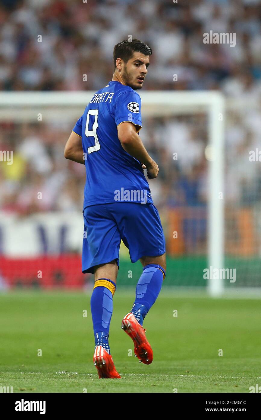 Alvaro Morata of Juventus during the UEFA Champions League semi-final ...