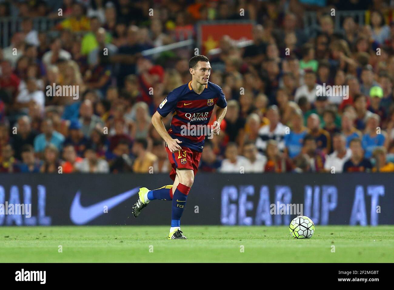 Thomas Vermaelen of FC Barcelona during the Joan Gamper Trophy, FC ...