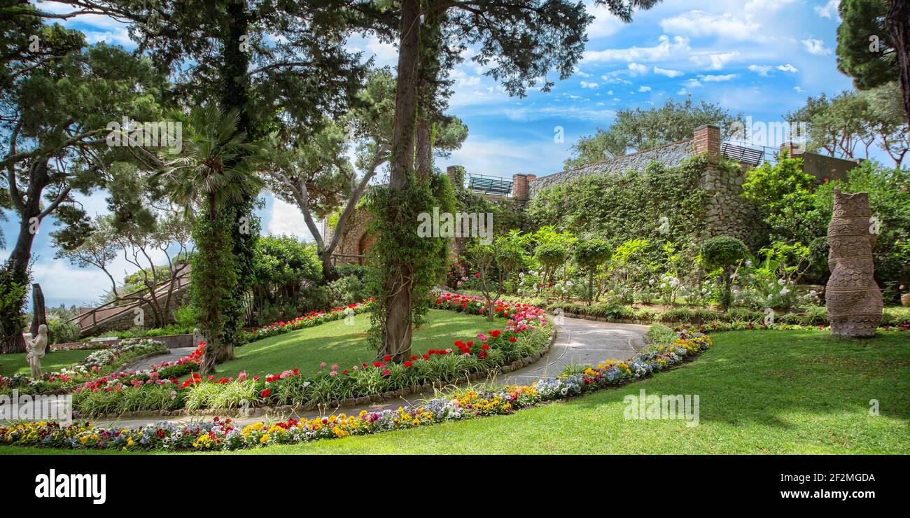 The botanical Gardens of Augustus are an exceptionally wonderful garden ...