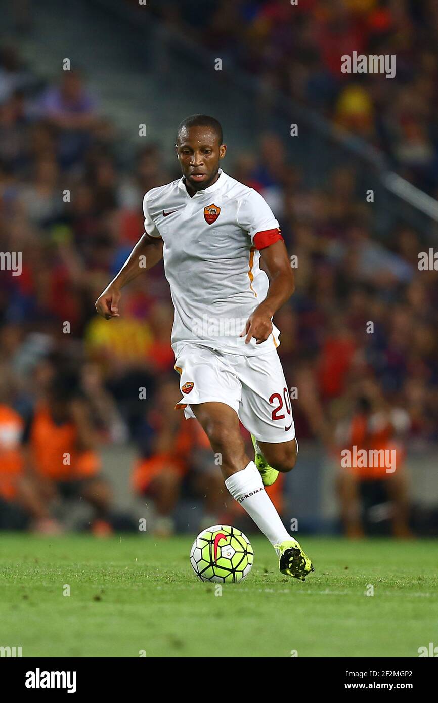 Seydou Keita of AS Roma during the Joan Gamper Trophy, FC Barcelona v ...