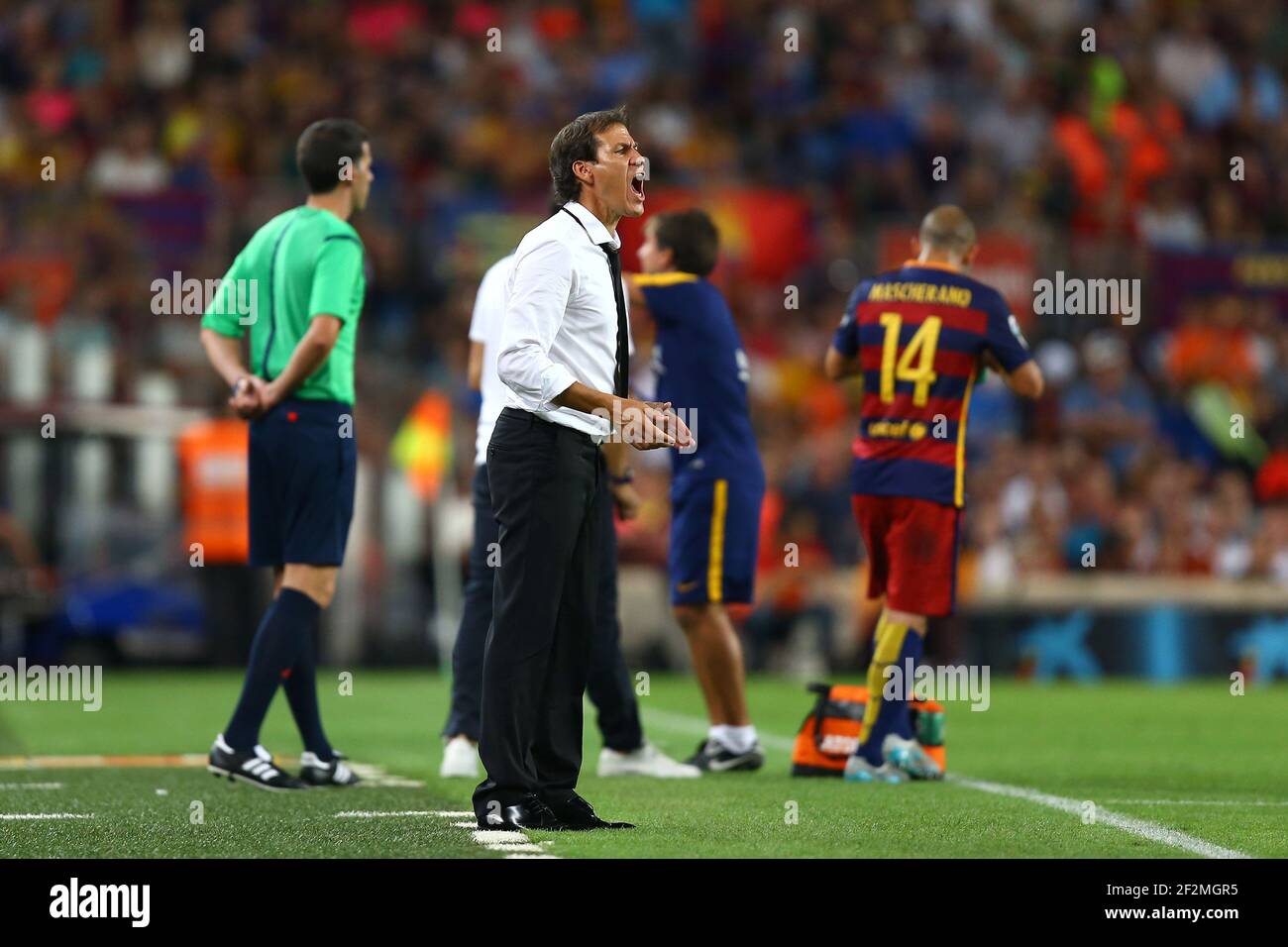 Head coach Rudi Garcia of AS Roma during the Joan Gamper Trophy, FC ...