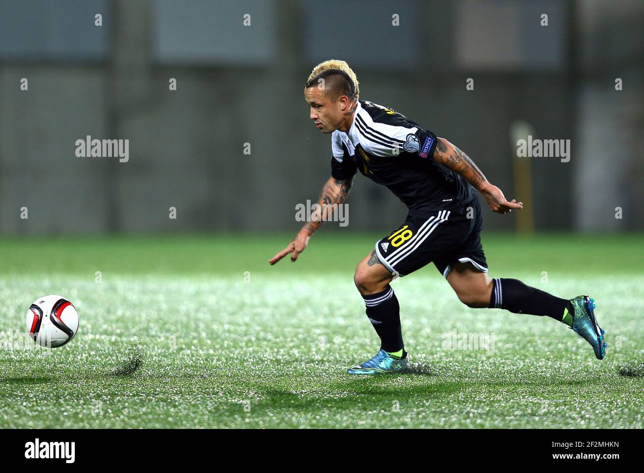 Radja Nainggolan of Belgium during the UEFA European Championship 2016 ...
