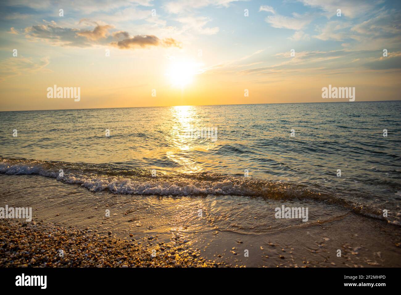 Landscape at the sea Stock Photo - Alamy