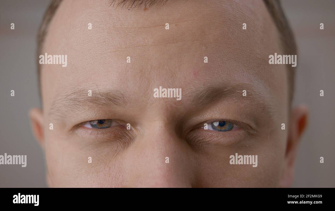 Angry eyes man hi-res stock photography and images - Alamy