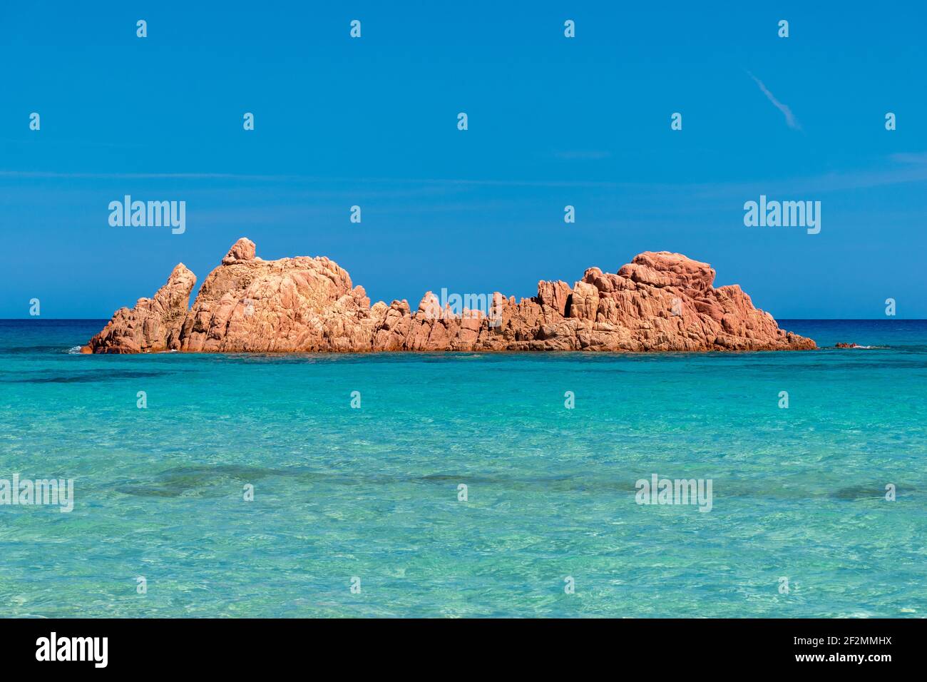 Sardinia red rocks hi-res stock photography and images - Alamy