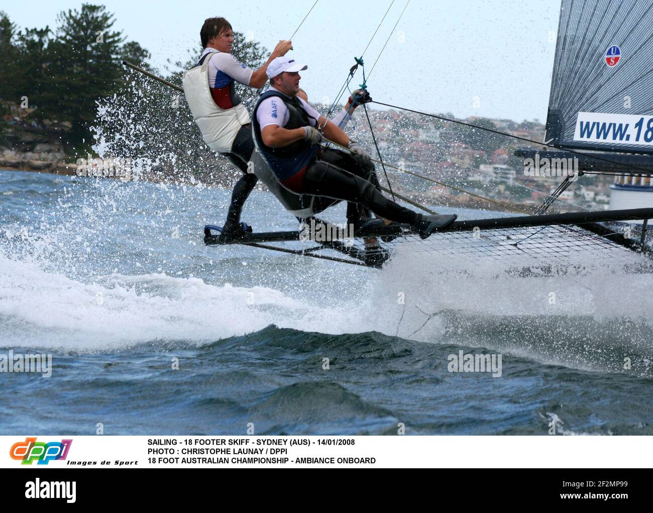 SAILING - 18 FOOTER SKIFF - SYDNEY (AUS) - 14/01/2008 PHOTO ...