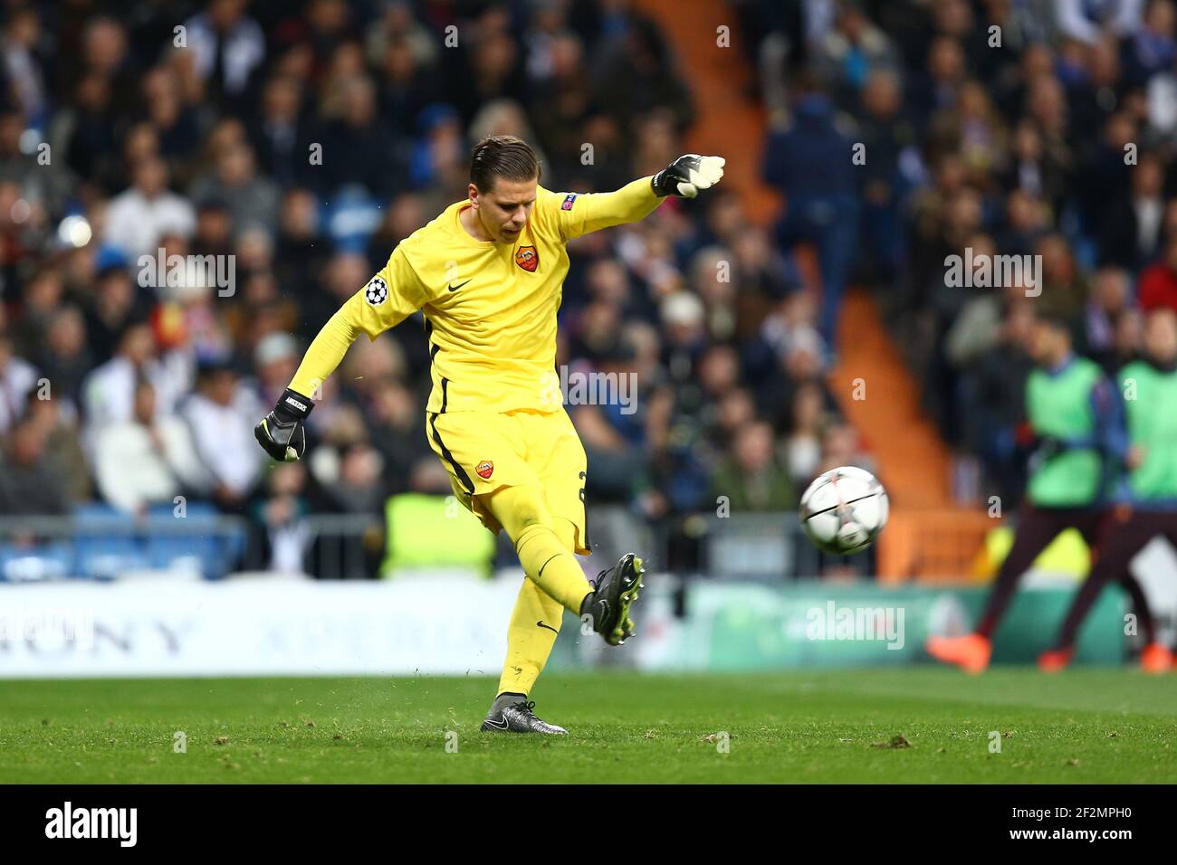 Wojciech Szczesny of AS Roma during the UEFA Champions League round of ...