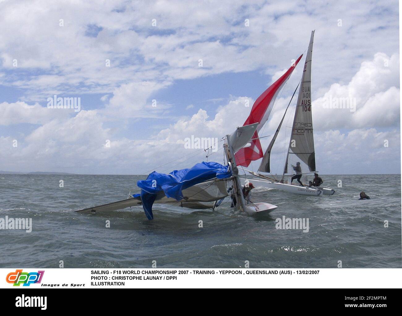 SAILING - F18 WORLD CHAMPIONSHIP 2007 - TRAINING - YEPPOON , QUEENSLAND ...