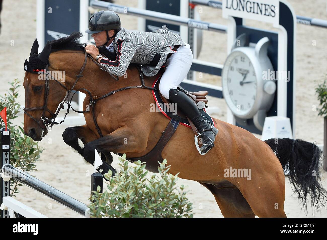 Peder Fredricson riding HM Zaloubet during the Longines Paris Eiffel ...