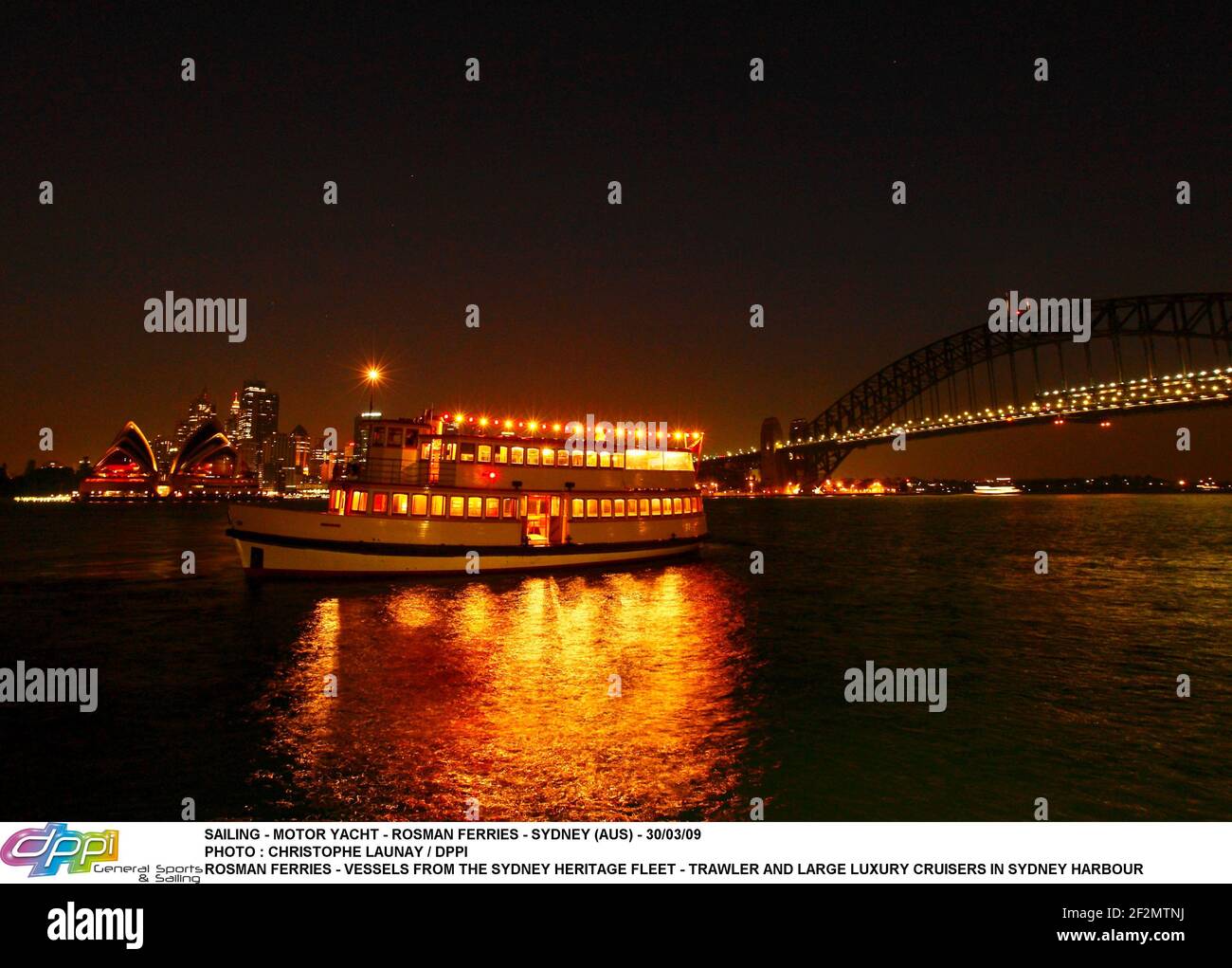 SAILING - MOTOR YACHT - ROSMAN FERRIES - SYDNEY (AUS) - 30/03/09 PHOTO ...