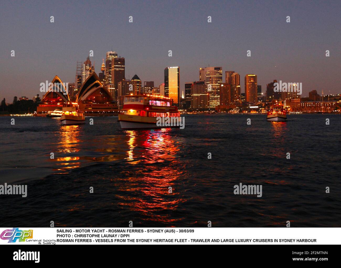 SAILING - MOTOR YACHT - ROSMAN FERRIES - SYDNEY (AUS) - 30/03/09 PHOTO ...