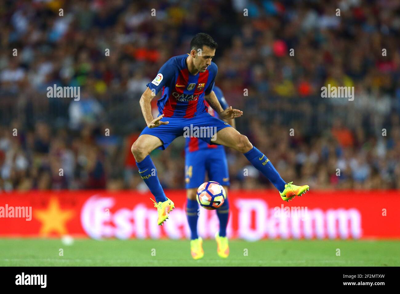 Sergio Busquets of FC Barcelona during the Gamper Trophy match between ...