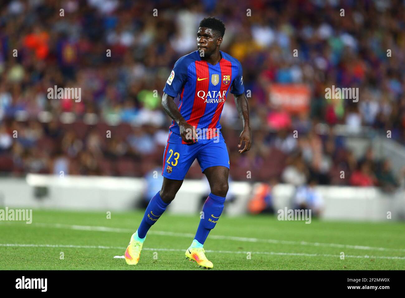 Samuel Umtiti of FC Barcelona during the Gamper Trophy match between FC ...
