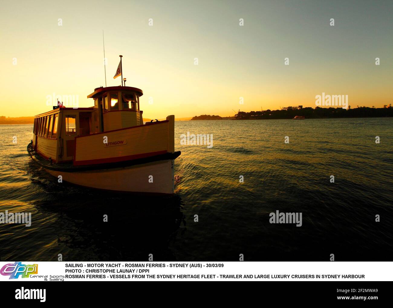 SAILING - MOTOR YACHT - ROSMAN FERRIES - SYDNEY (AUS) - 30/03/09 PHOTO ...