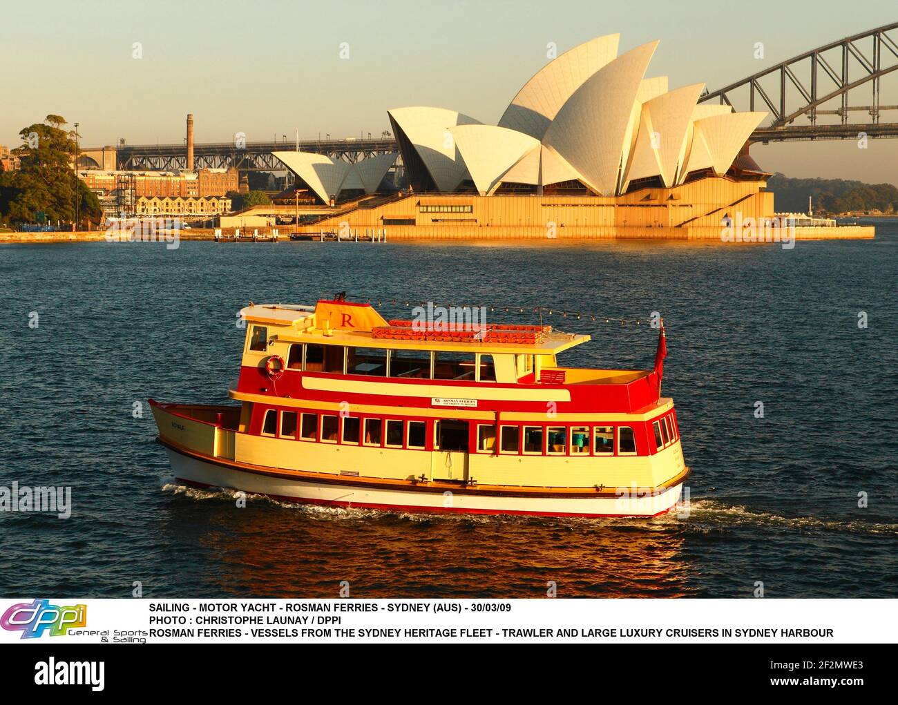 SAILING - MOTOR YACHT - ROSMAN FERRIES - SYDNEY (AUS) - 30/03/09 PHOTO ...