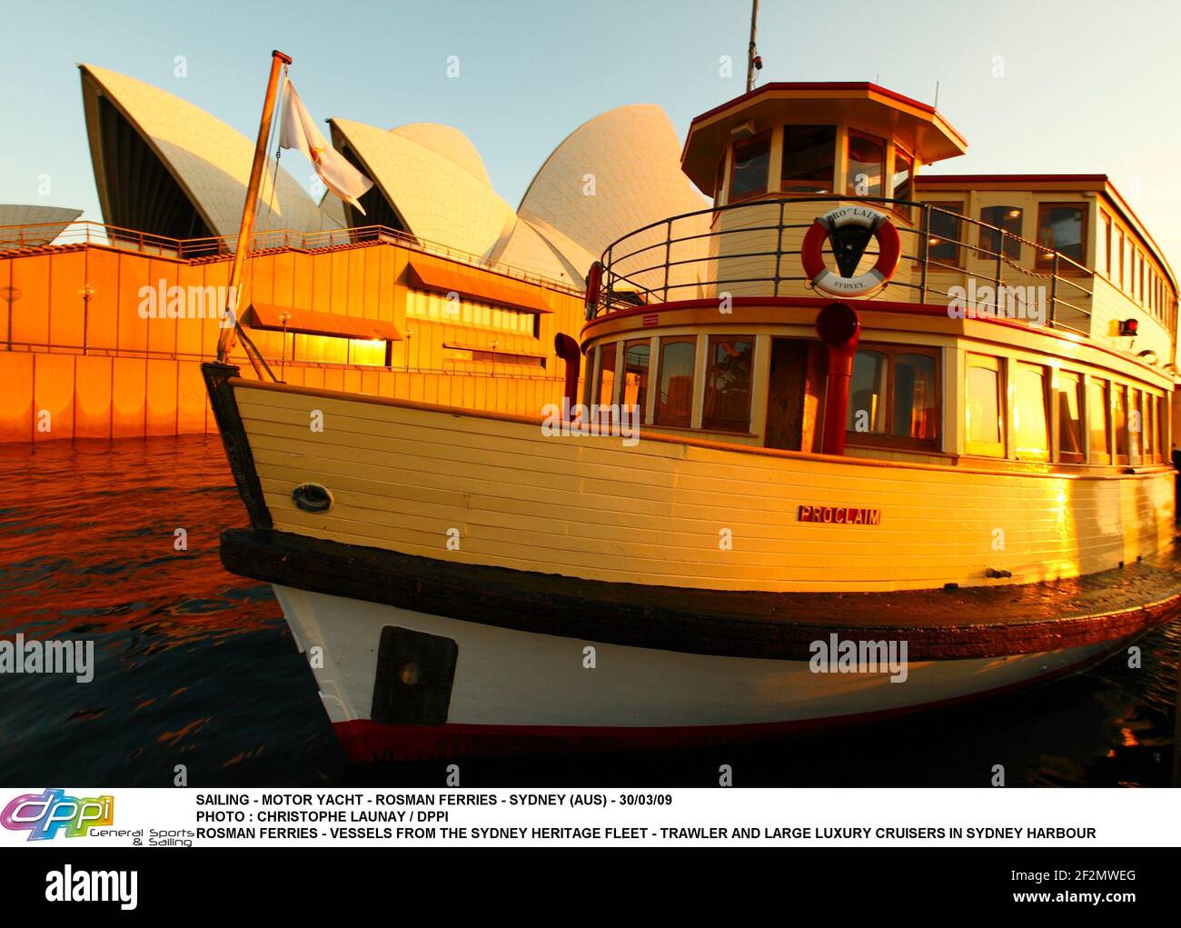 SAILING - MOTOR YACHT - ROSMAN FERRIES - SYDNEY (AUS) - 30/03/09 PHOTO ...