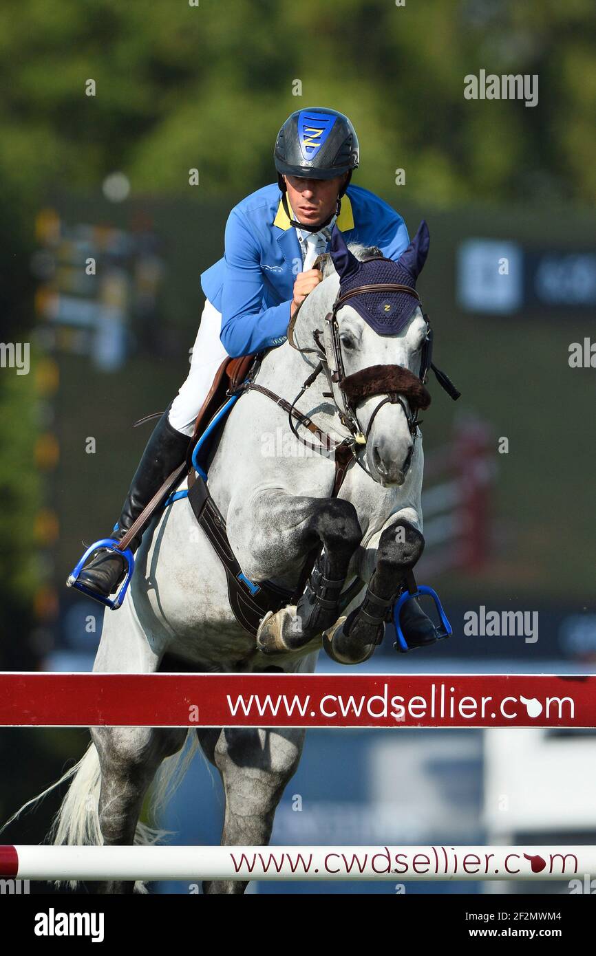 Christian Ahlmann (ger) riding Clintrexo Z during the Jumping Chantilly ...