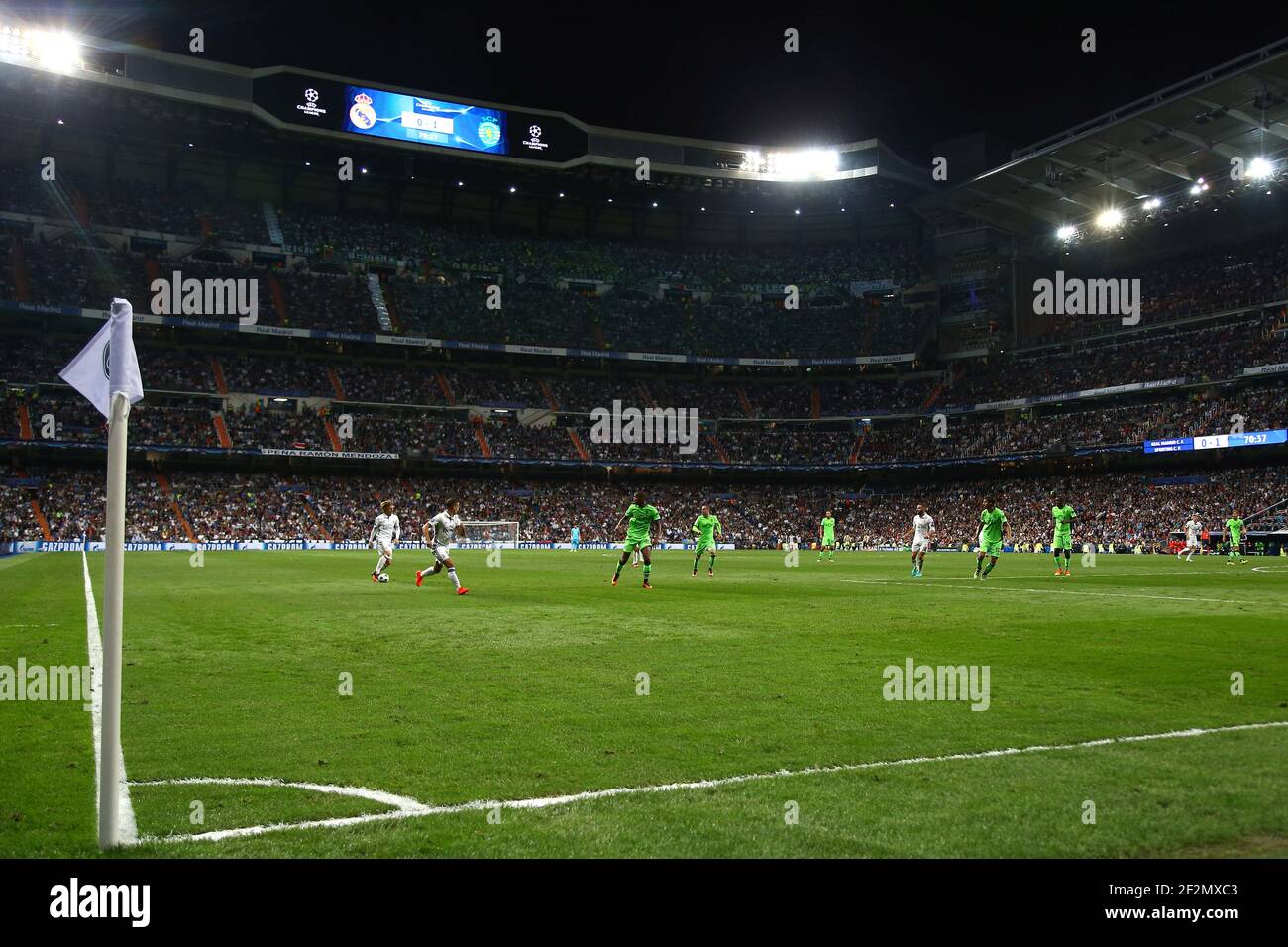 Bernabeu stadium champions league view hi-res stock photography and ...