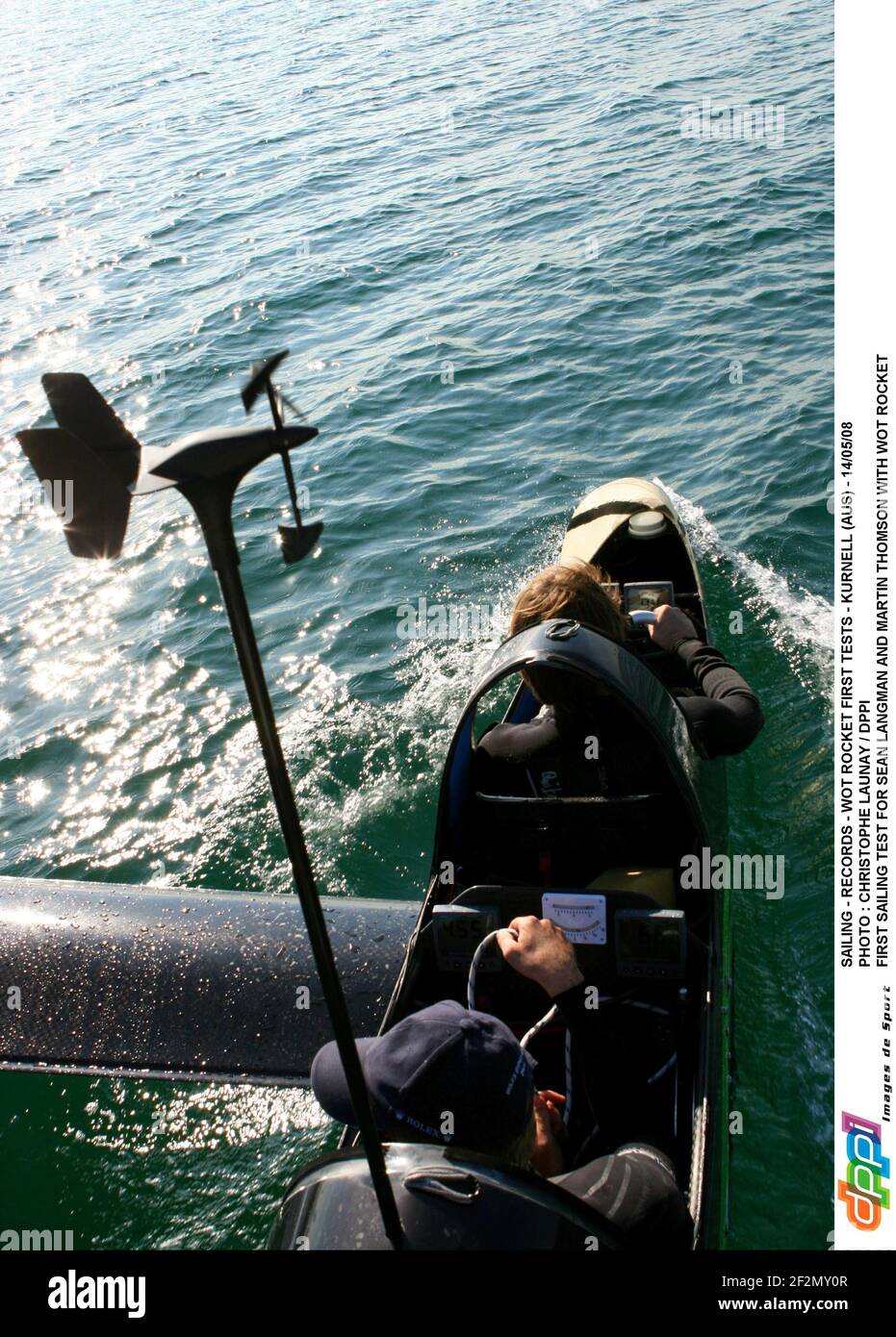 SAILING - RECORDS - WOT ROCKET FIRST TESTS - KURNELL (AUS) - 14/05/08 ...