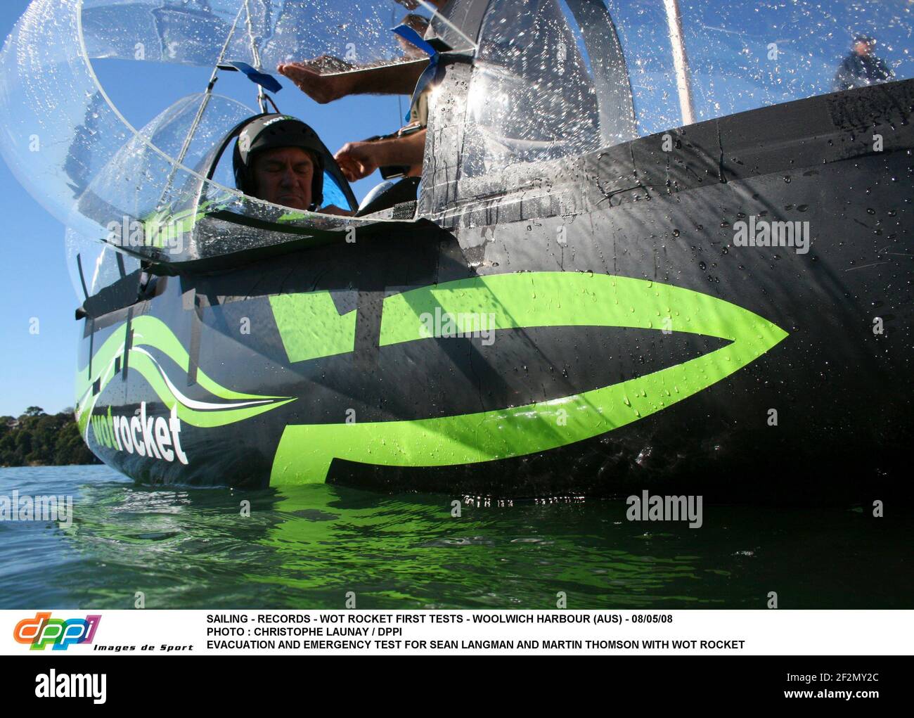 SAILING - RECORDS - WOT ROCKET FIRST TESTS - WOOLWICH HARBOUR (AUS ...