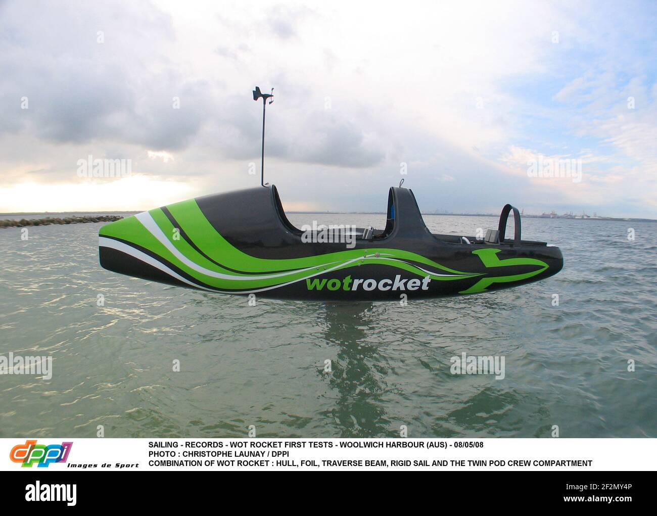 SAILING - RECORDS - WOT ROCKET FIRST TESTS - WOOLWICH HARBOUR (AUS ...