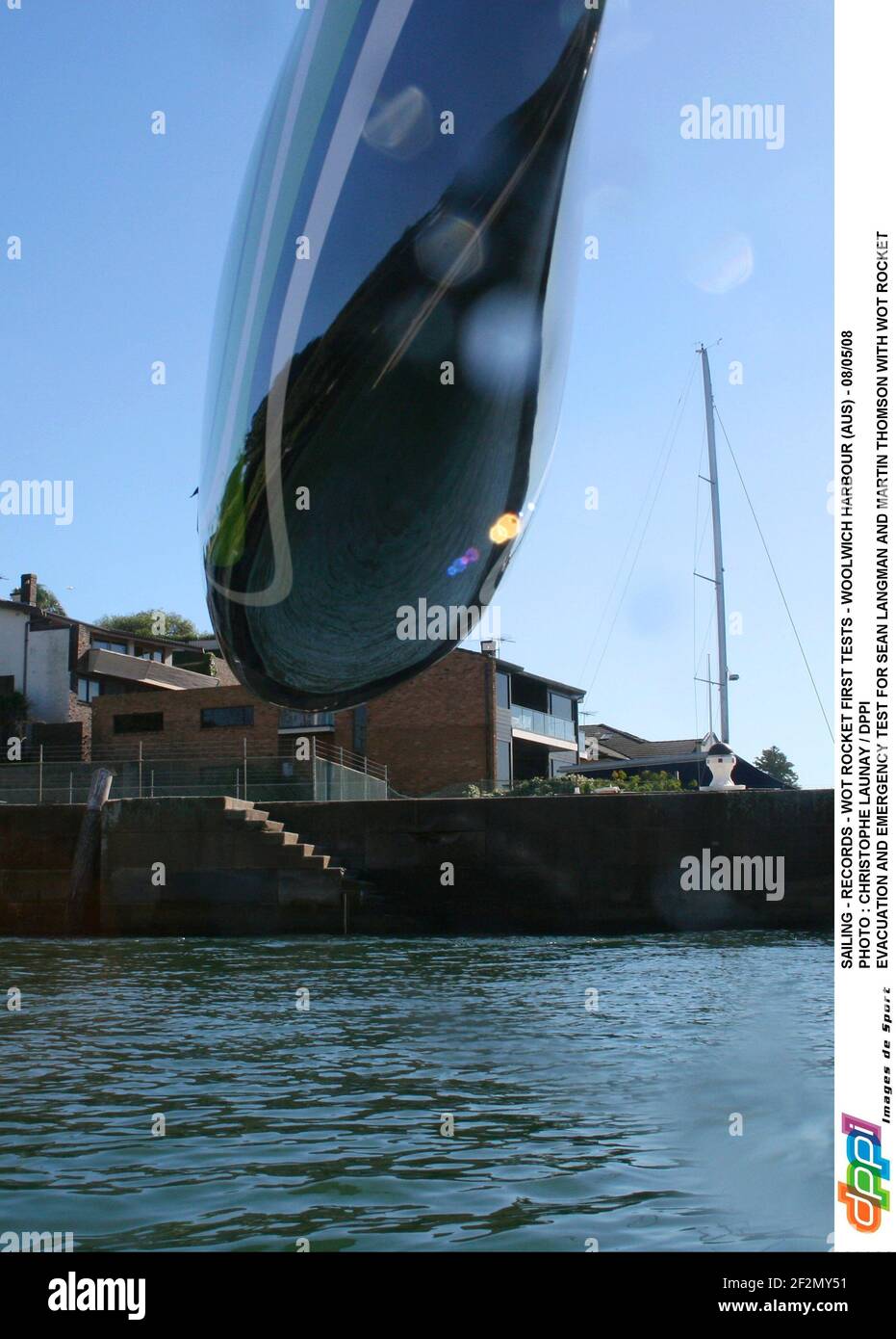 SAILING - RECORDS - WOT ROCKET FIRST TESTS - WOOLWICH HARBOUR (AUS ...