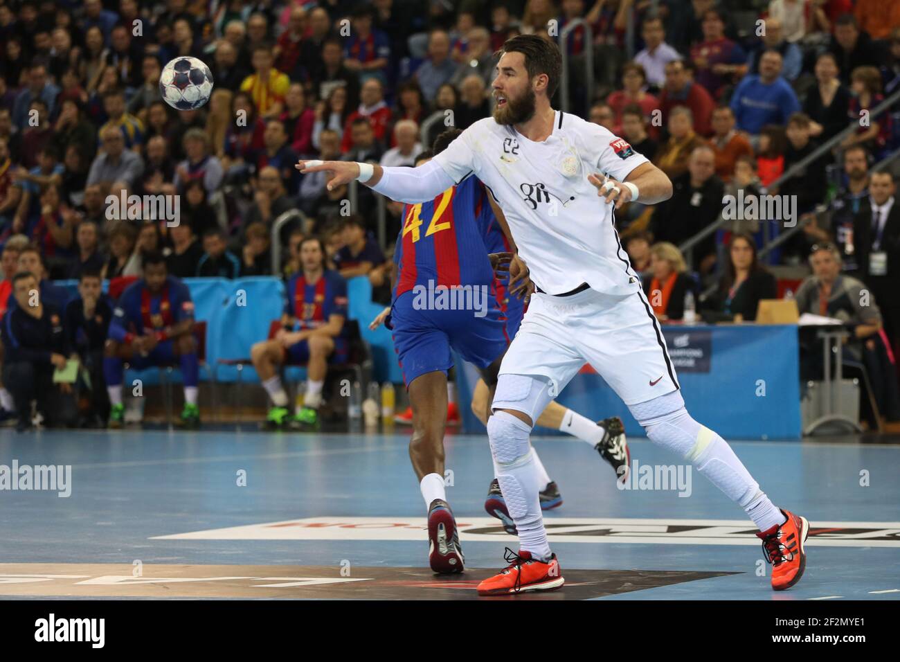 Luka Karabatic of Paris SG during the EHF Champions League, Group A ...