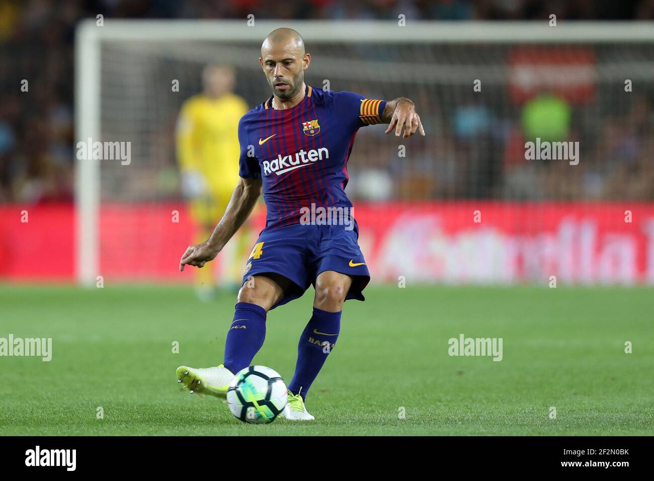 Javier Mascherano of FC Barcelona during the 2017 Joan Gamper Trophy ...