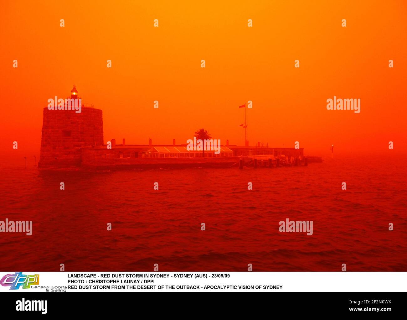 LANDSCAPE - RED DUST STORM IN SYDNEY - SYDNEY (AUS) - 23/09/09PHOTO ...
