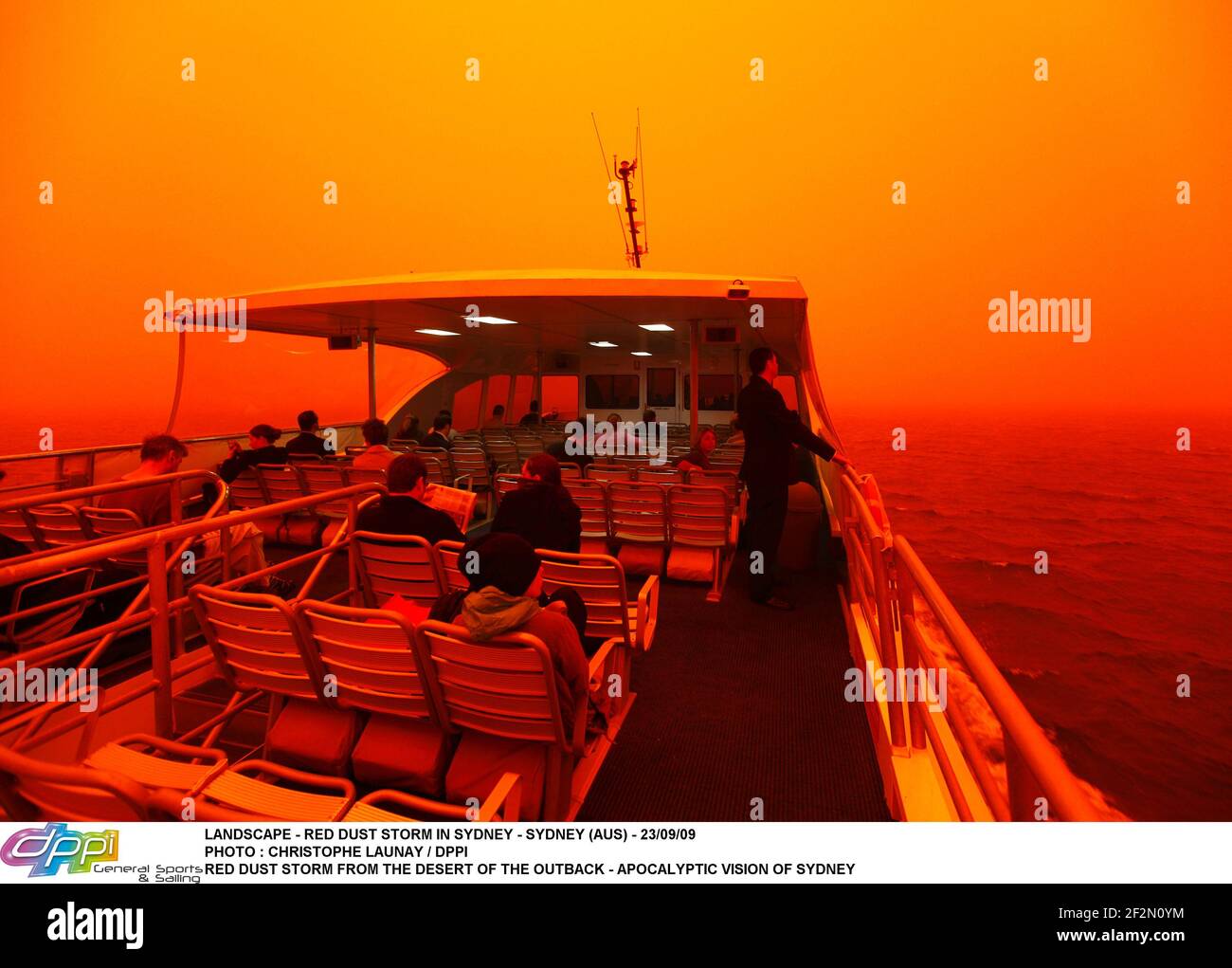 Red dust storm 2009 hi-res stock photography and images - Alamy