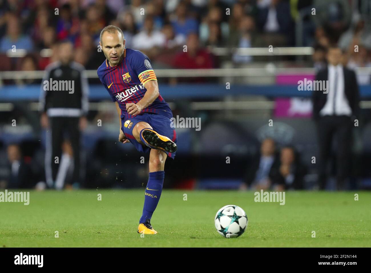 Andres Iniesta of FC Barcelona during the UEFA Champions League, Group ...