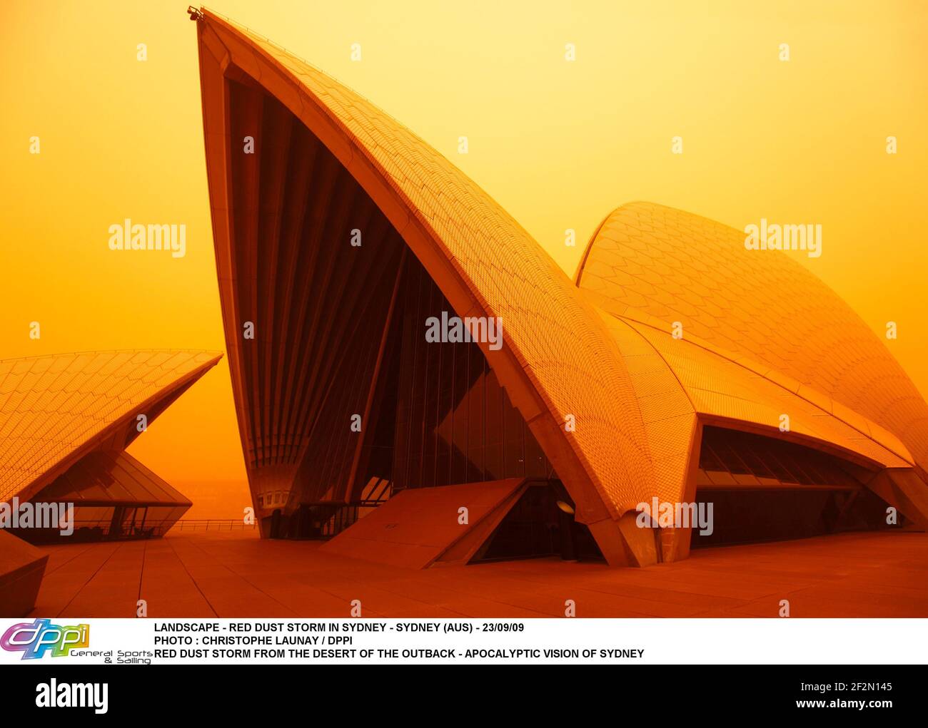 LANDSCAPE - RED DUST STORM IN SYDNEY - SYDNEY (AUS) - 23/09/09PHOTO ...