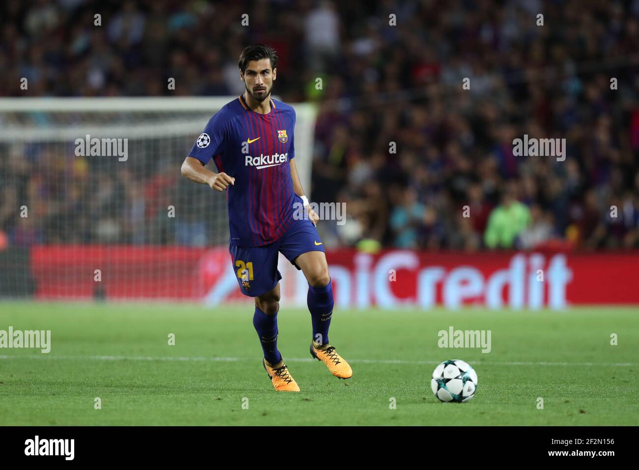 Andre Gomes of FC Barcelona during the UEFA Champions League, Group D ...