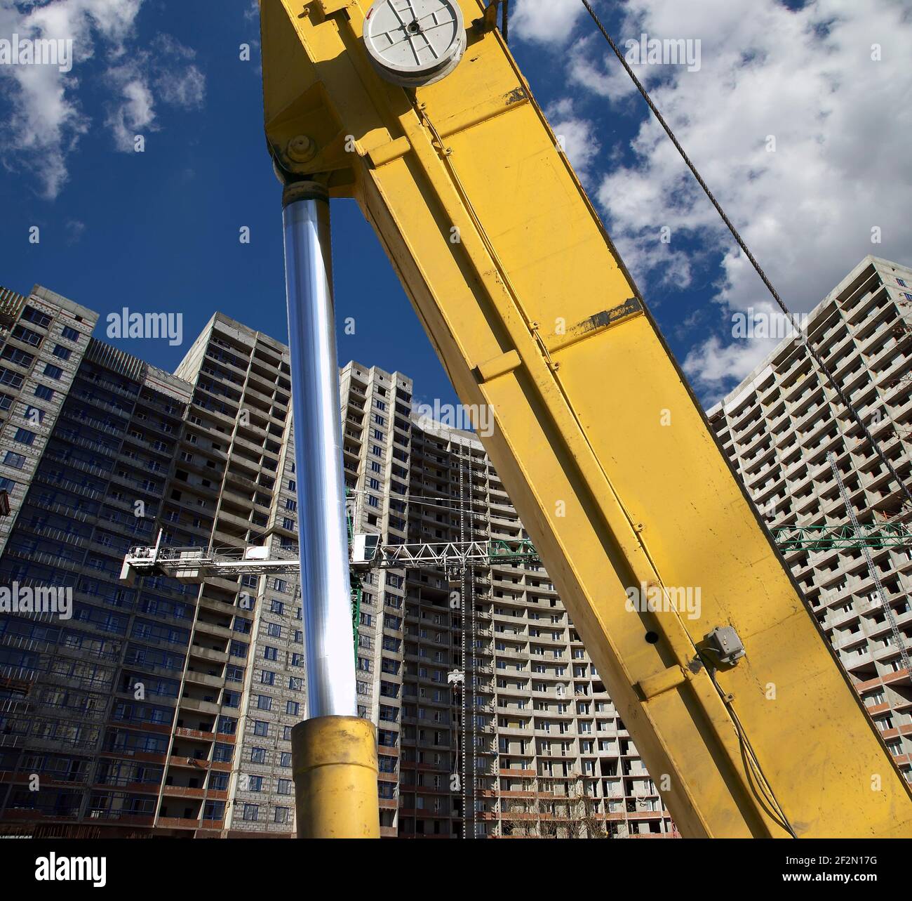 Construction machinery, high and heavy construction machinery against ...