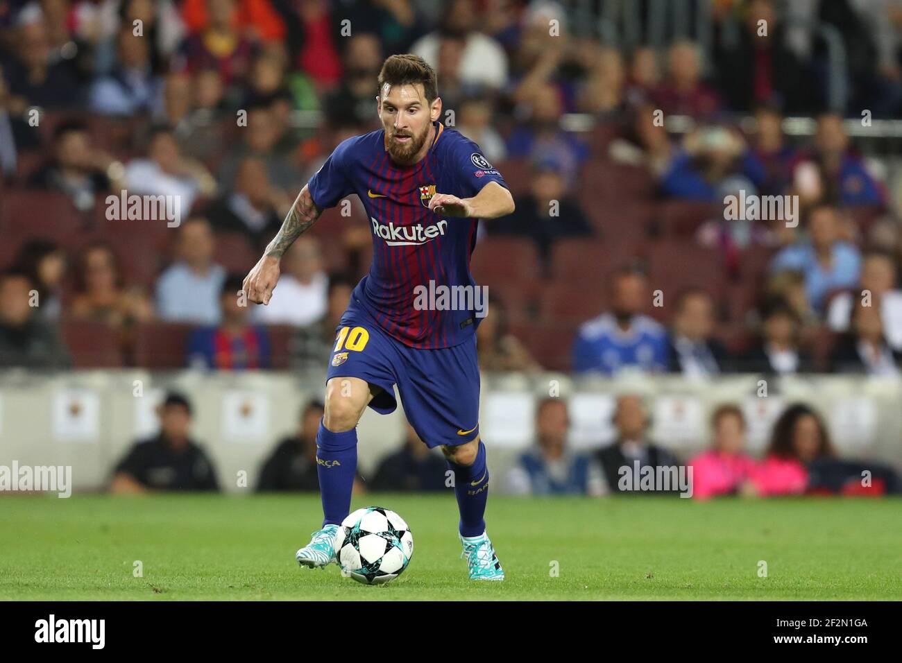 Lionel Messi of FC Barcelona during the UEFA Champions League, Group D ...