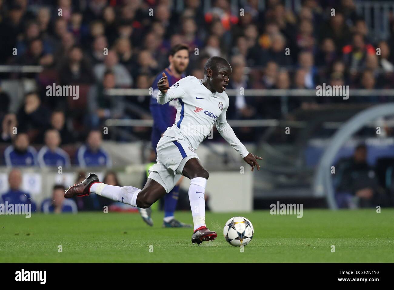NGOLO KANTE of Chelsea FC during the UEFA Champions League, round of 16 ...