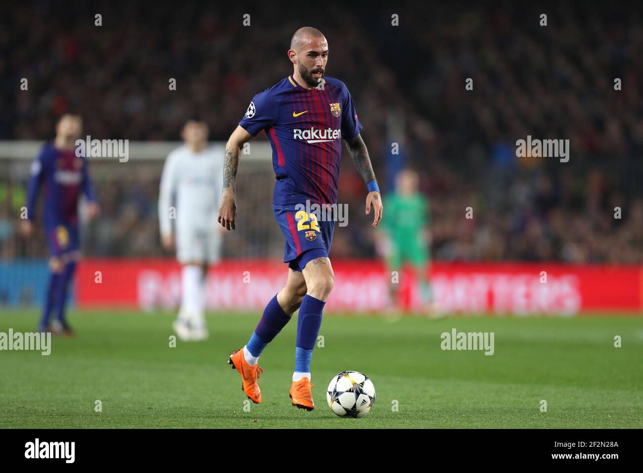 ALEIX VIDAL of FC Barcelona FC during the UEFA Champions League, round ...