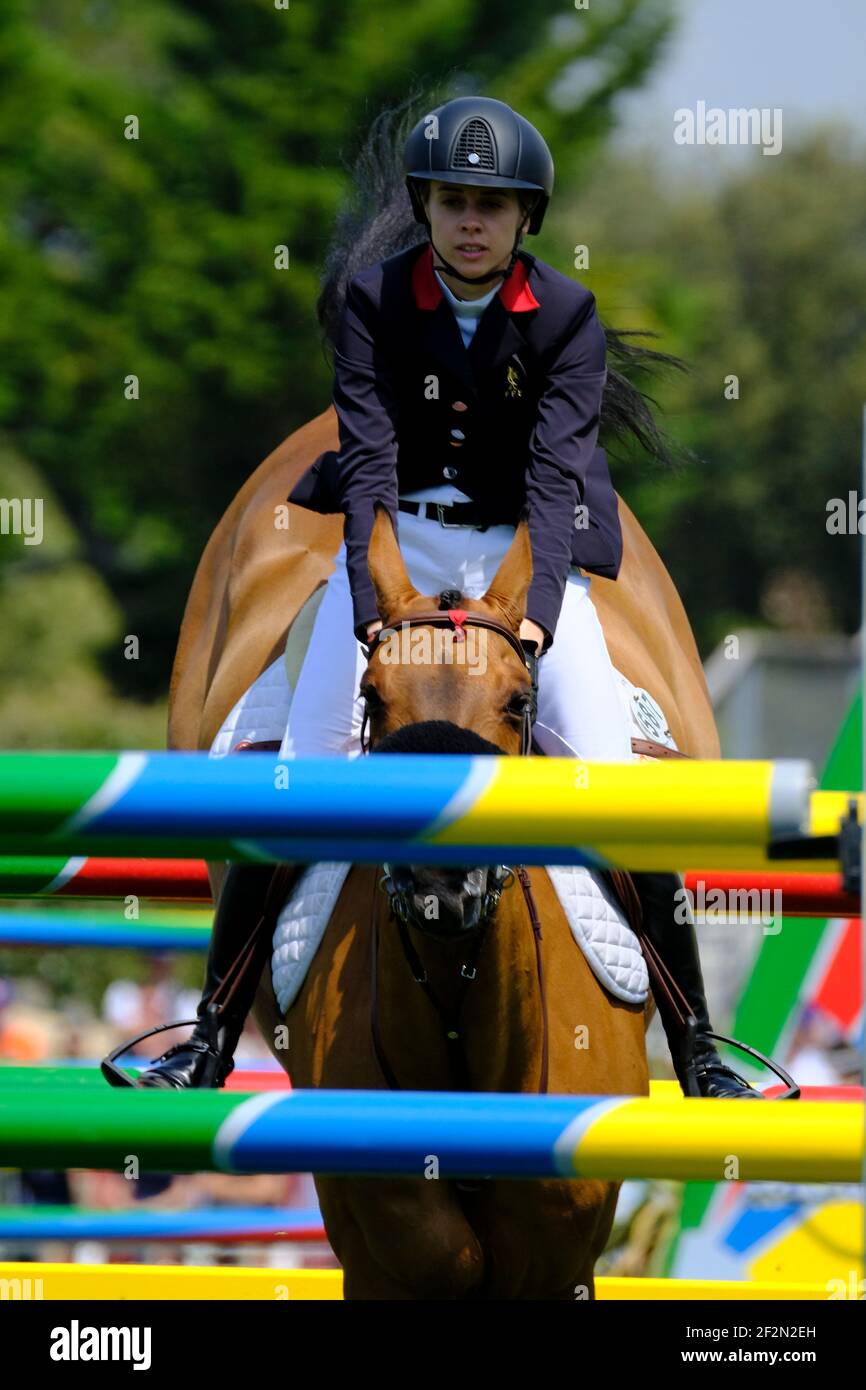 Alexandra Paillot riding Pembroke 3 during the 2019 Longines FEI ...