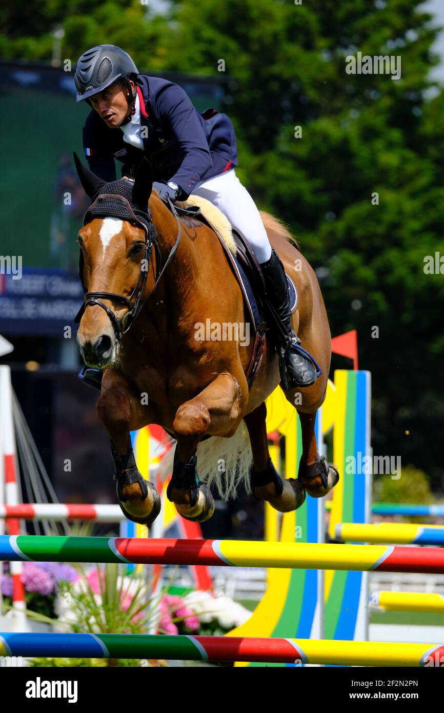 Olivier Robert riding Atoll De Marigny during the 2019 Longines FEI ...